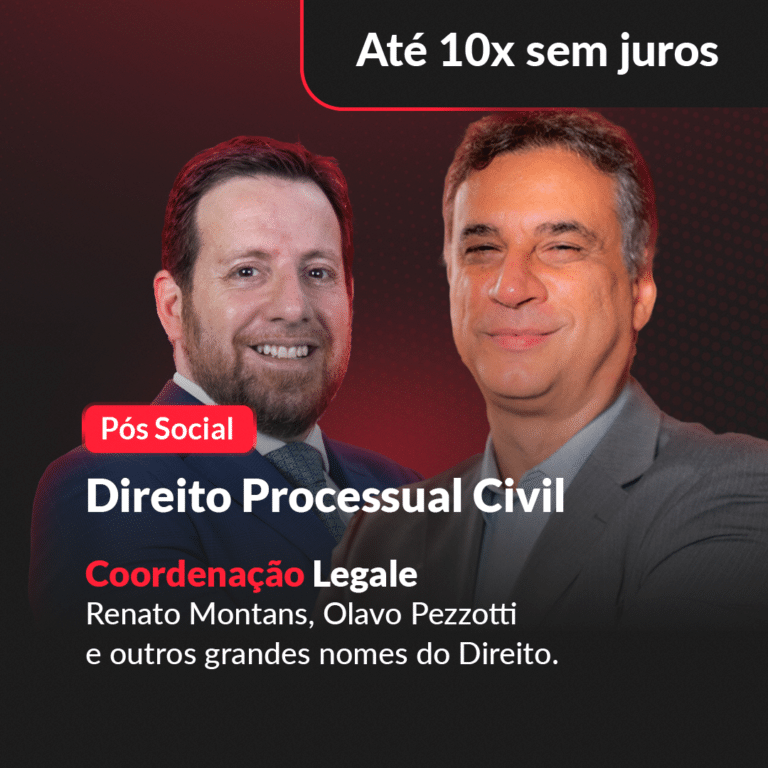 Direito Processual Civil - Pós Social - Legale Educacional